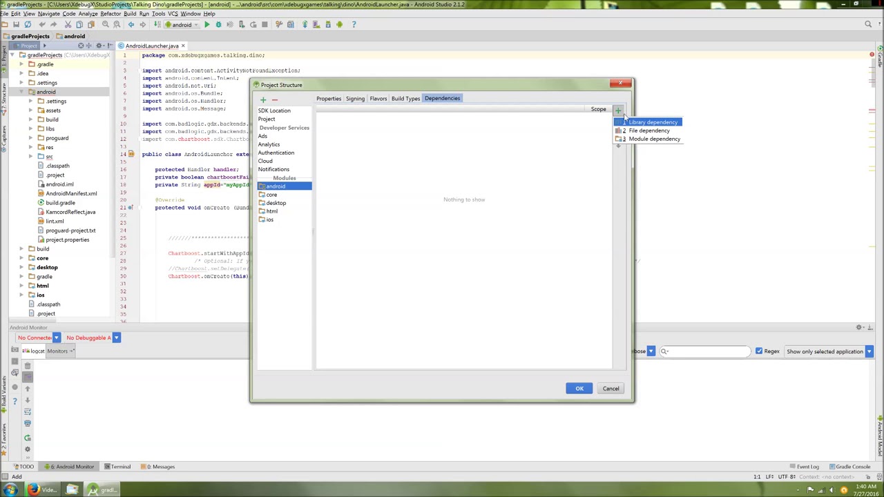 Chartboost ads SDK integration - YouTube