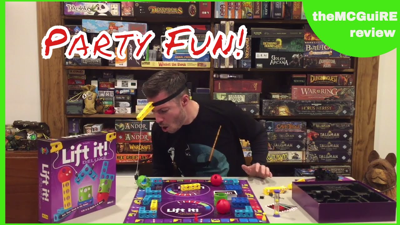 LIFT IT Board Game Review - YouTube
