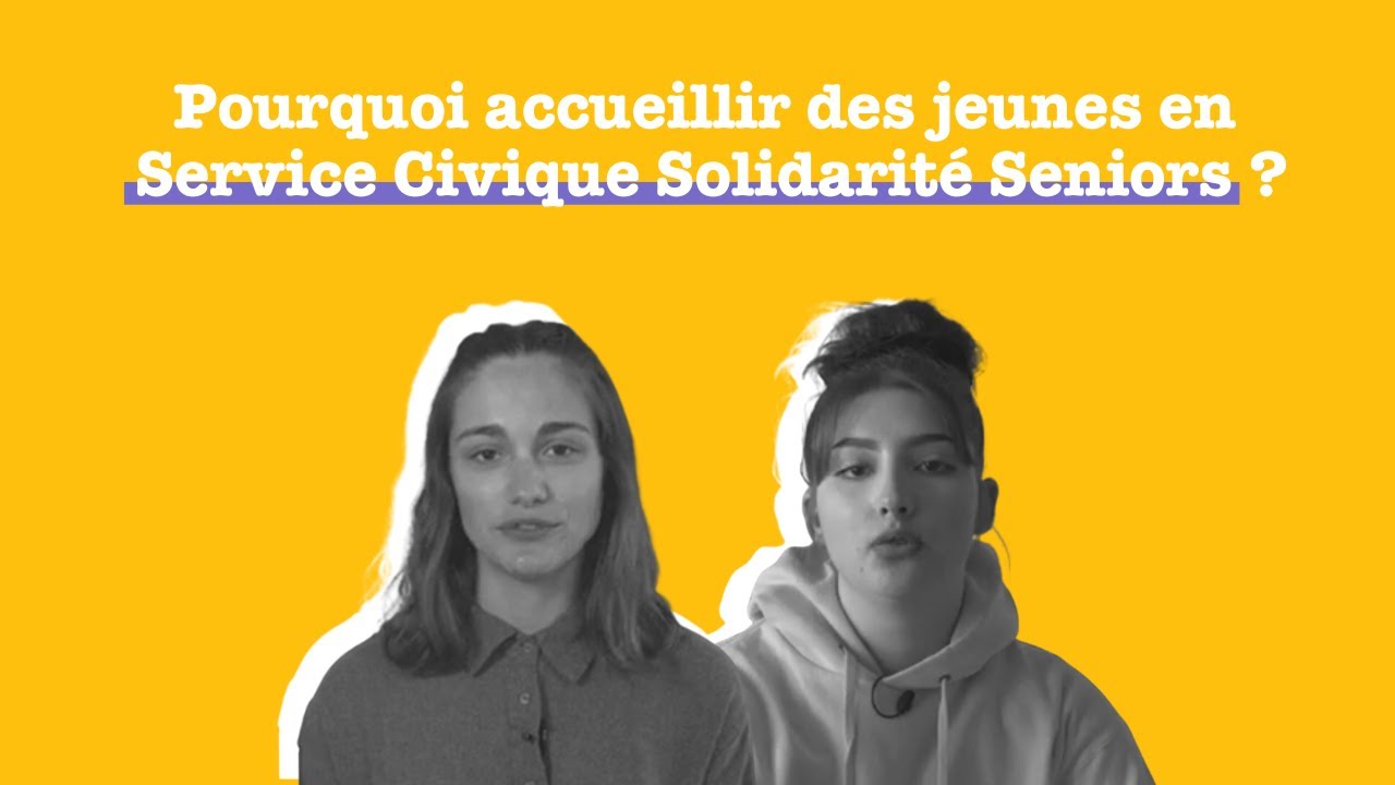 Pourquoi accueillir des jeunes en Service Civique Solidarité Seniors ...