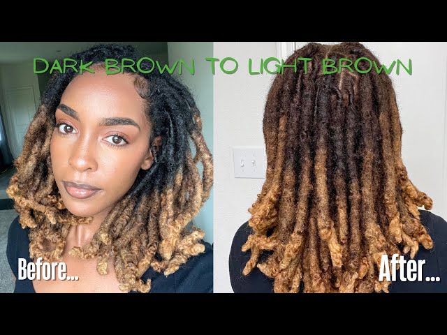 Dreads With Brown Tips