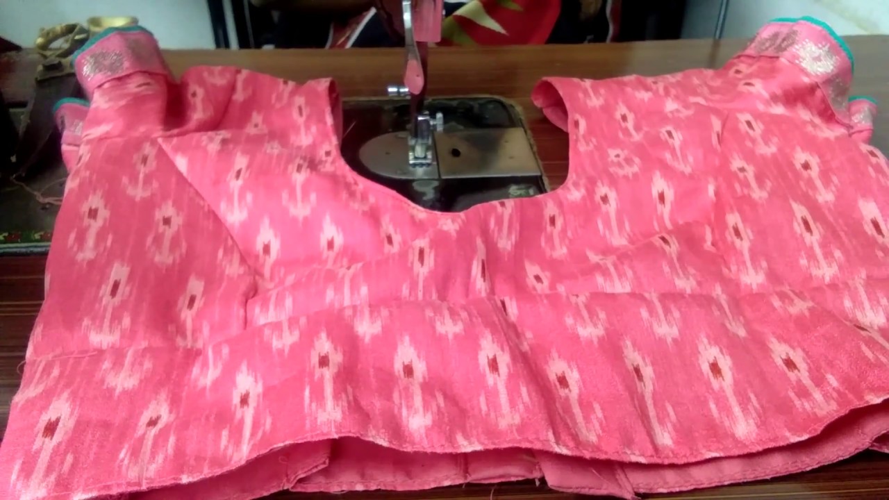 Princess Cut Blouse 34 size Back Hook Blouse stitching सीखे आसानी से ...