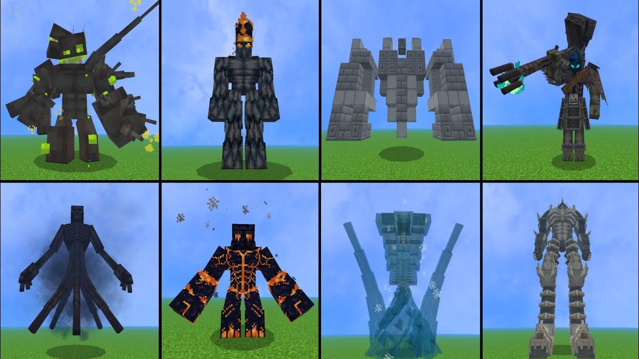 Total Carnage (All Boss) Addon | Minecraft [MCPE/MCBE] Addon - YouTube