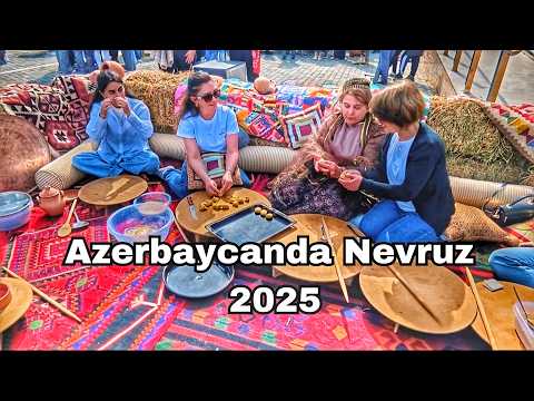 Bakü'de Nevruz Kutlaması - Yumurta Dövüşü, Şenlik Ateşi ve Gelenekler Bakü'de Nevruz Tatili #trend