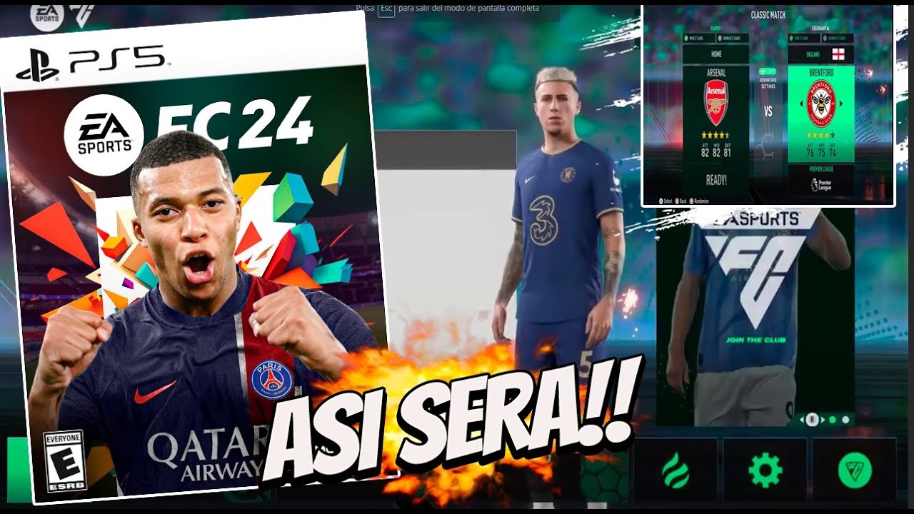 Asi SerÍa El MenÚ De Ea Sports Fc 24 Fifa 24 Youtube