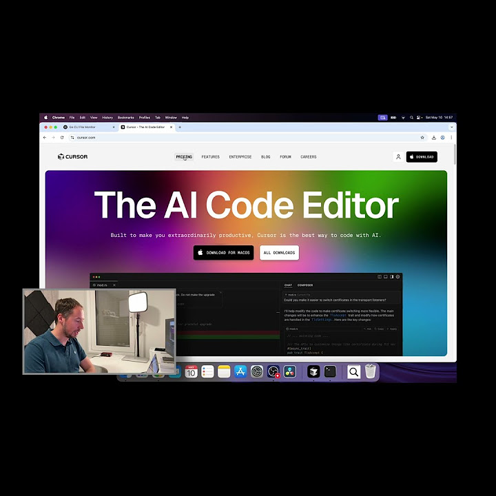 Vibe Coding with Cursor AI! #vibecoding #cursorai #programming - YouTube