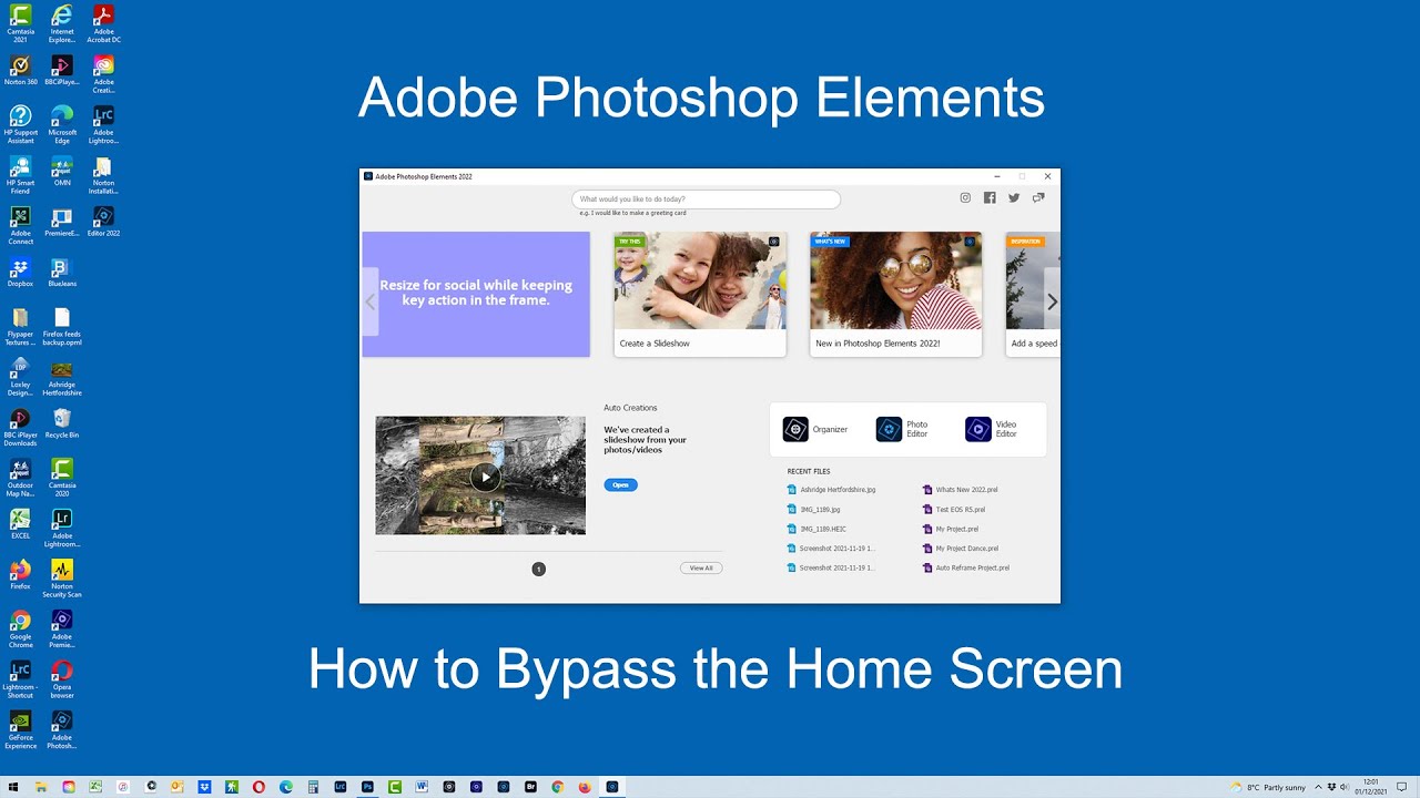 Bypass the Home Screen (hub) - YouTube