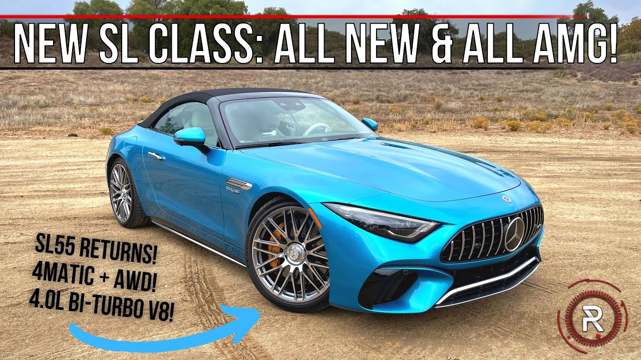 The 2022 Mercedes-AMG SL55 Is A Dramatic Redo Of An Iconic German ...