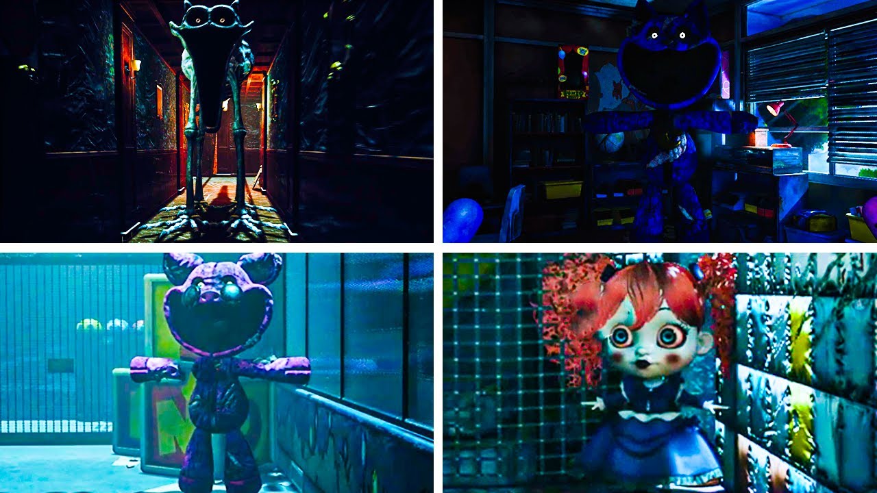 NEW MONSTERS ON OLD LOCATIONS! UPDATE! Poppy Playtime: Chapter 3 - YouTube