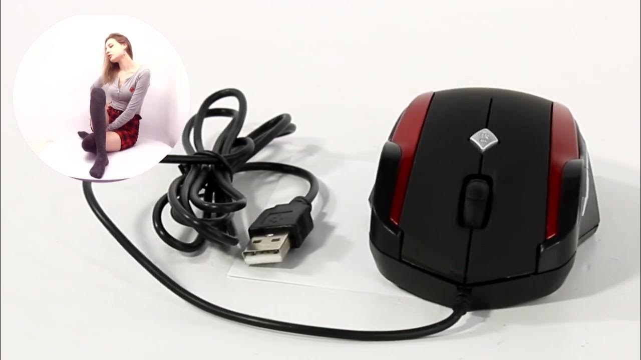 НИКС Компьютерный Супермаркет: видео про Проводная Мышь RITMIX ROM-307 Black #1 - YouTube