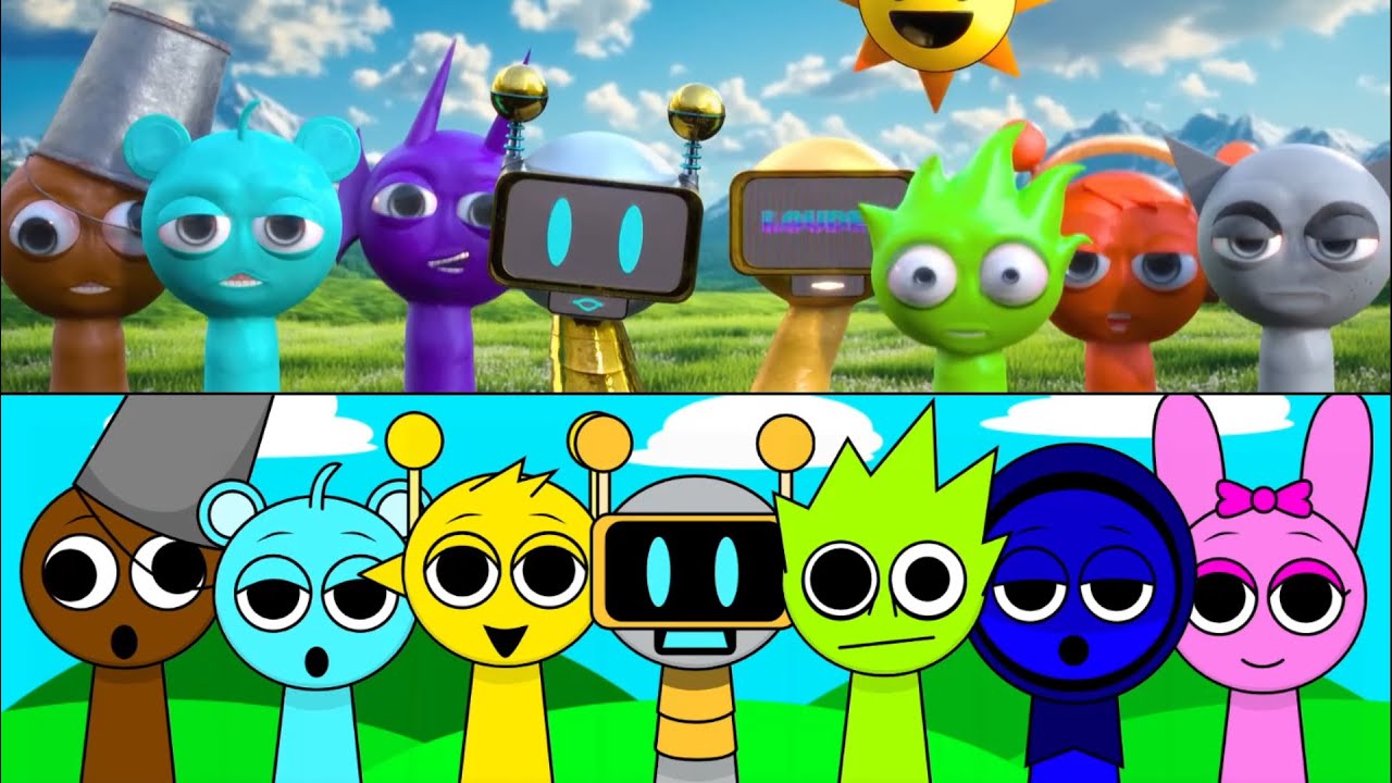 New mod Sprunki - 3D - YouTube