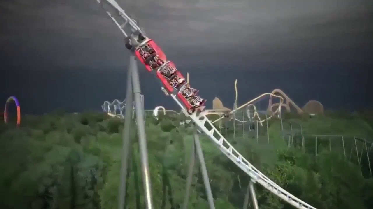 Maxx Force New Ride At Six Flags Great America 2019 - YouTube