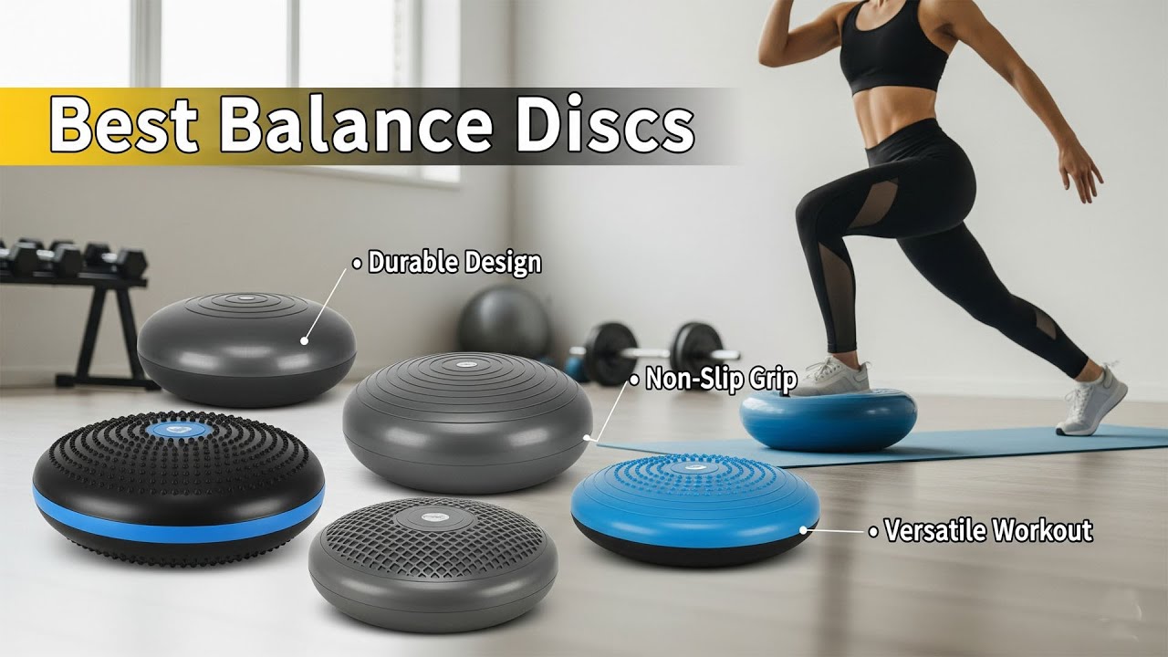 TOP 5 Best Balance Discs 2025 | Workout accessories amazon - YouTube