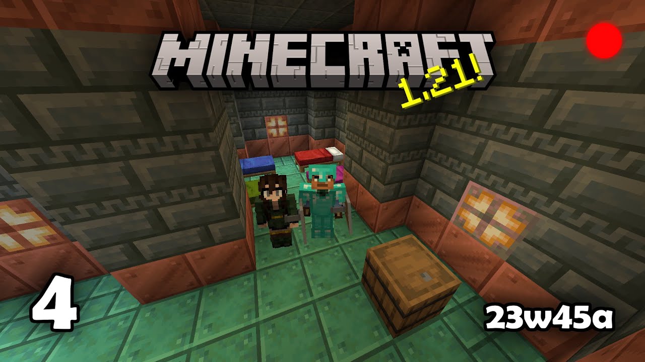 [LIVE] kmb & Moon Play: Minecraft: 1.21 - #4 (Java Edition 23w45a) - YouTube