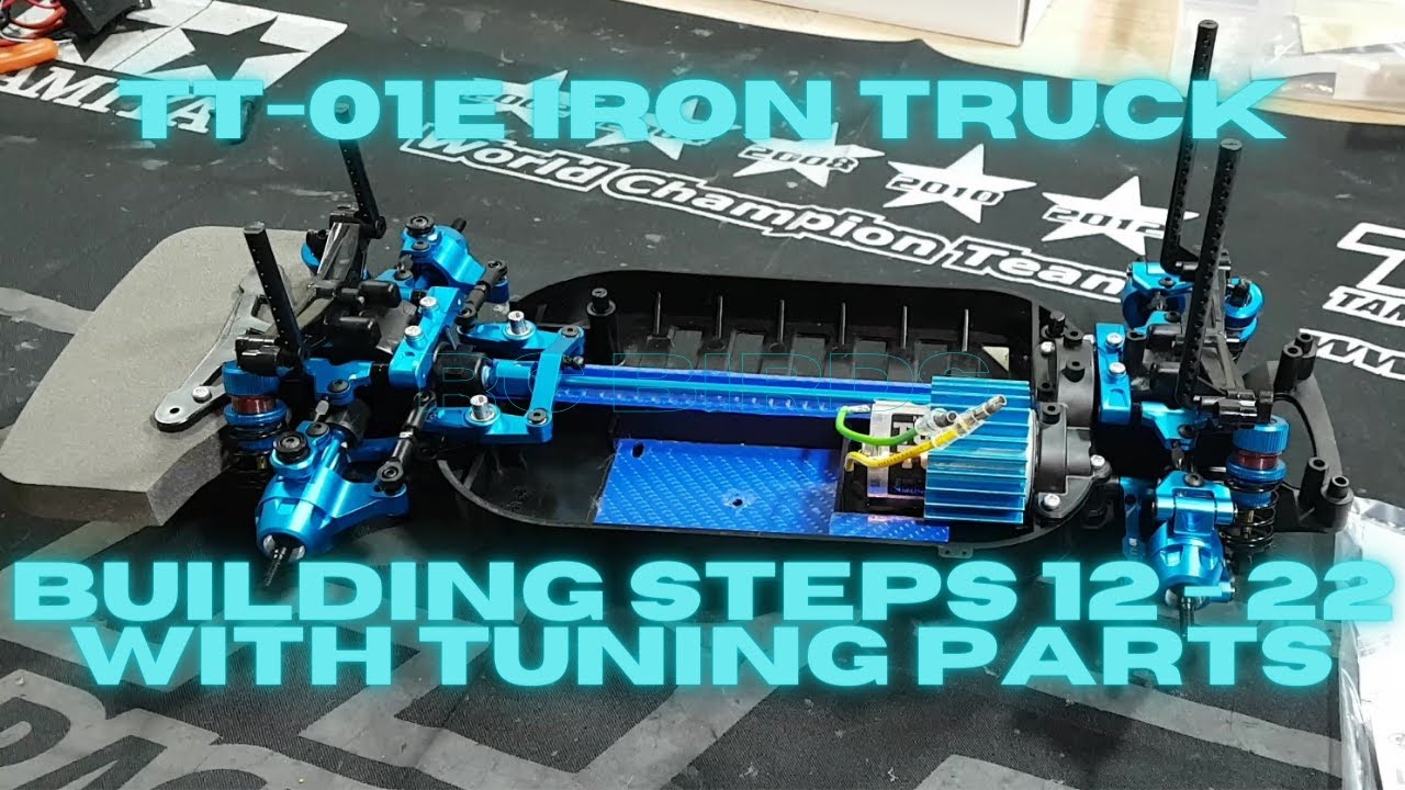 Tamiya TT-01E: Truck with Bittydesign Iron Body and Yeah Racing Parts ...
