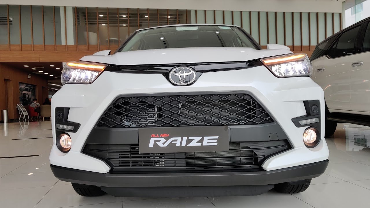 2022 Toyota RAIZE White Color | Exterior and Interior Walkaround - YouTube