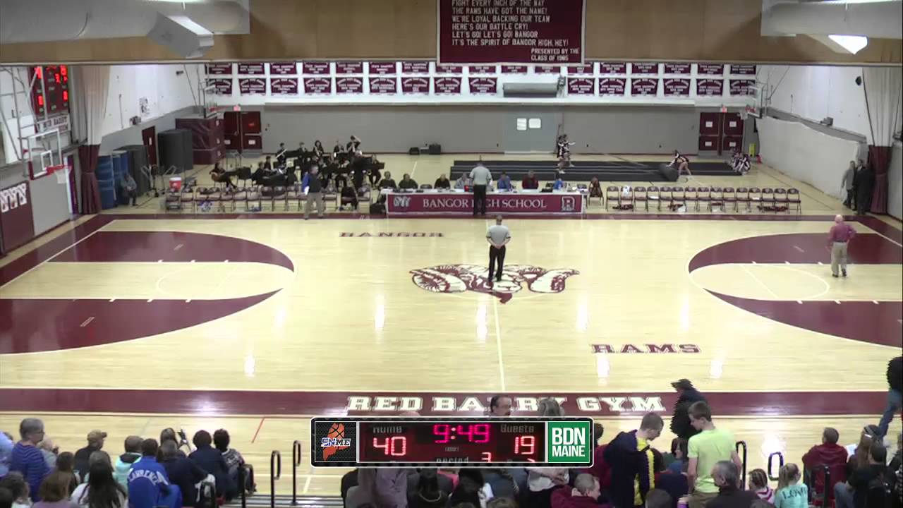 Bangor Rams vs Lawrence Bulldogs on 02-04-14 - YouTube