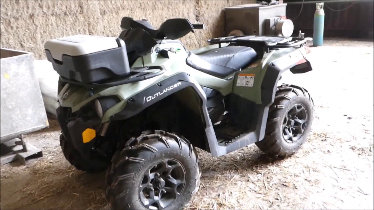 2018 Can-Am Outlander Pro 450 - 2 Years Later Review - YouTube