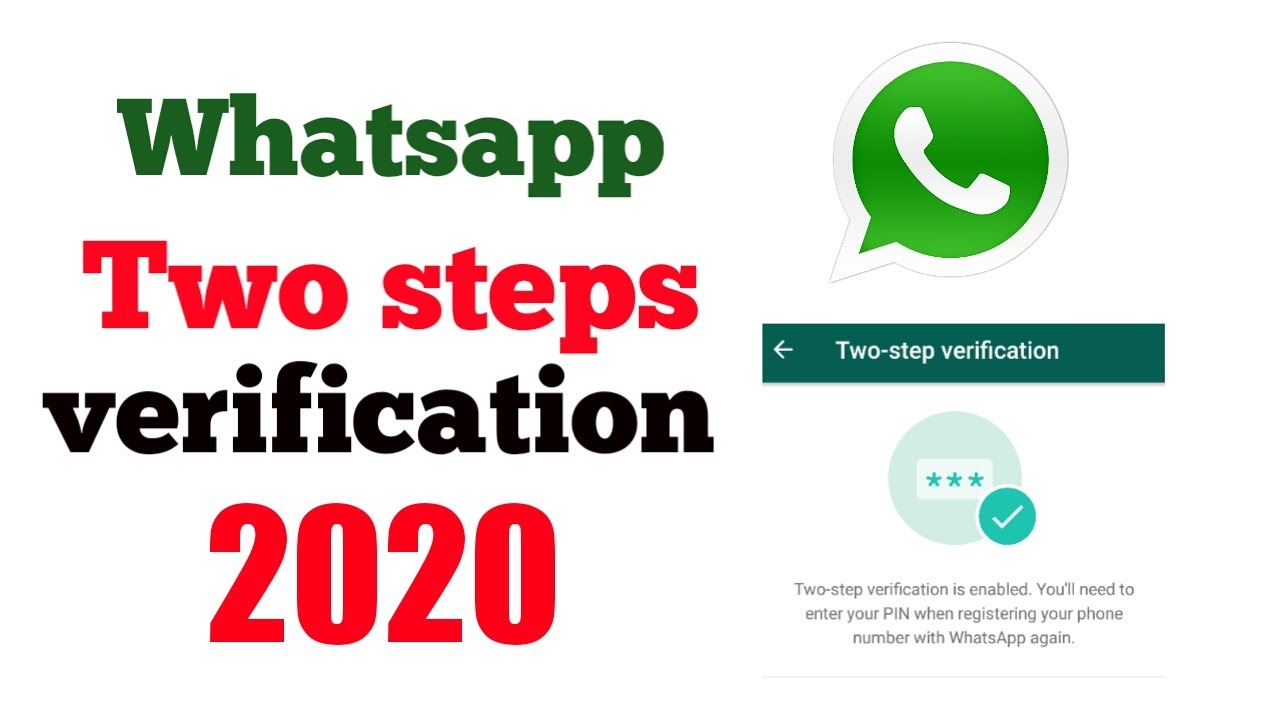 What's apps new update of two steps verification - YouTube