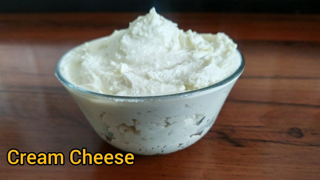 Cream cheese | how to make cream cheese | #creamcheese - YouTube