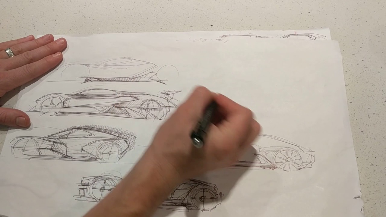 Car Design SPEED SKETCHING -Day 7 - YouTube