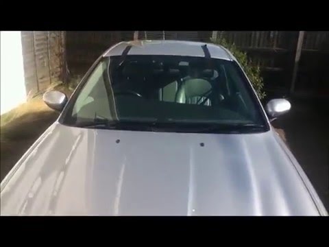 Jaguar X Type Front Windscreen Replacement - YouTube