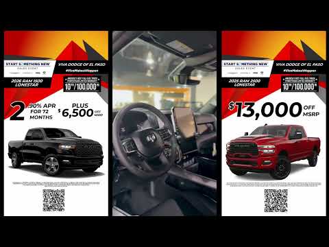 Viva CDJR El Paso January 2026 Vertical Commercial