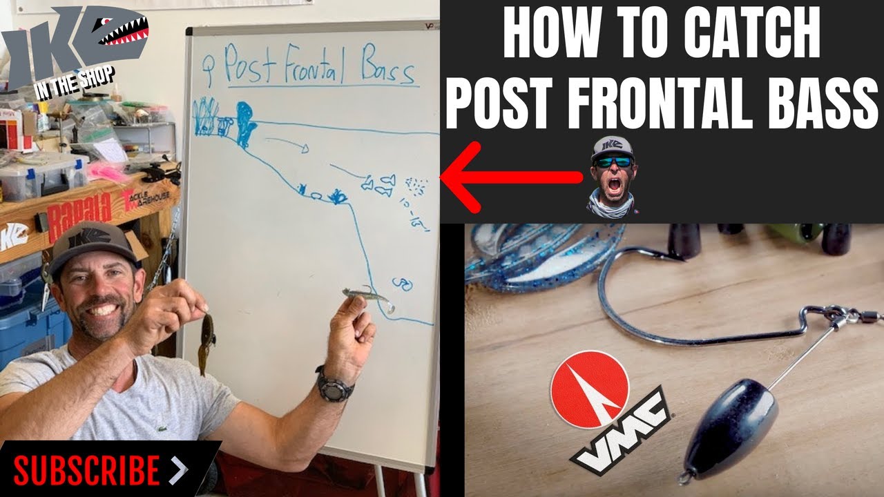 How to Catch Post Frontal Bass! - YouTube