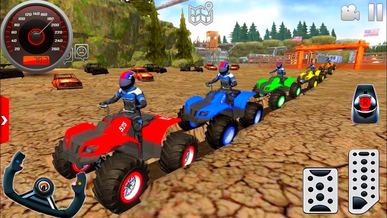 Dirt Quad Bike Motocross Offroad Outlaws Multiplayer Mudding Race For ...