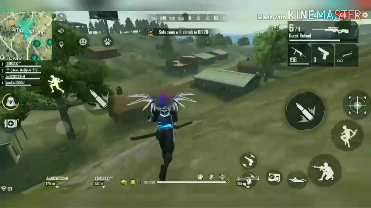 Free Fire gameplay(Gaming indra) - YouTube