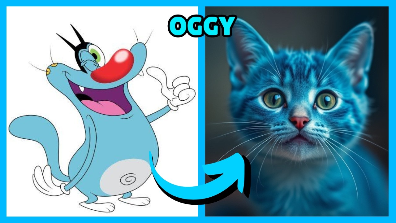REAL LIFE Oggy And The Cockroaches Come To Life! | Oggy and the ...