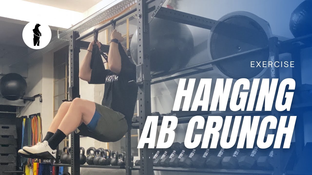 Hanging Ab Crunch - YouTube