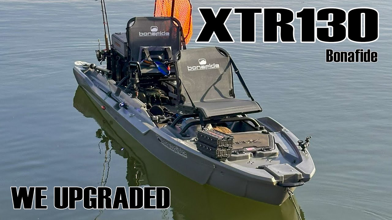 Bonafide XTR130- Custom Build. We upgraded! Is this a Kayak or a Boat ...