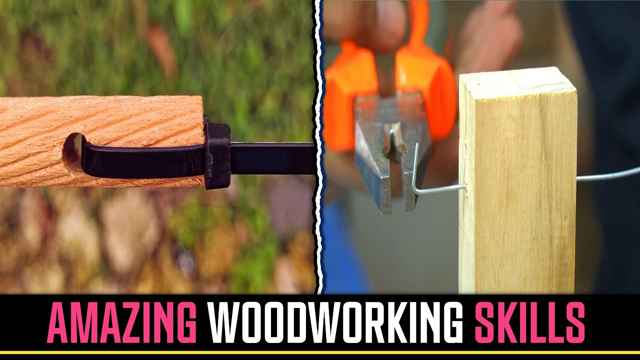 Amazing Woodworking Skills | Woodworking Tips and Hacks | Woodworking ...