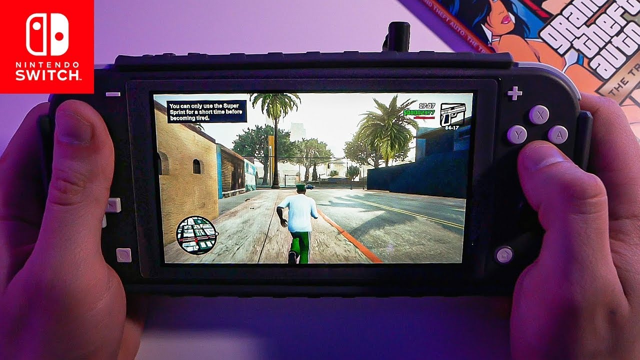 Grand Theft Auto: San Andreas Nintendo Switch GAMEPLAY #3 - YouTube
