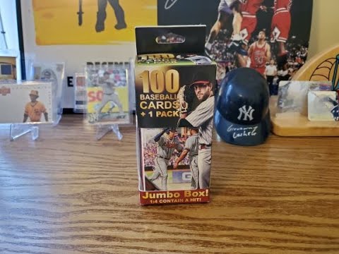 Opening a box of baseball cards, by Fairfield Company. Repack jumbo box ...