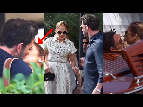 WATCH: Jennifer Lopez & Ben Affleck CAUGHT KISSING in Venice before Hopping on a Boat