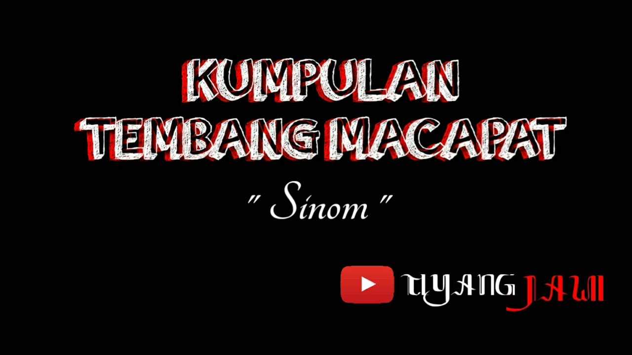 KUMPULAN TEMBANG MACAPAT "Sinom" | Teks & Arti - YouTube