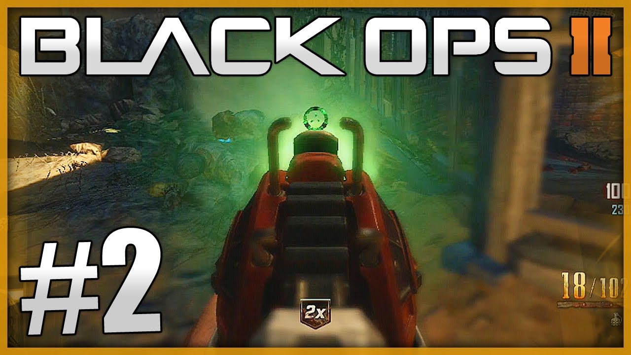 Black Ops 2 "BURIED" Zombies - Live Survival Part 2 "RAY GUN MARK 2 ...