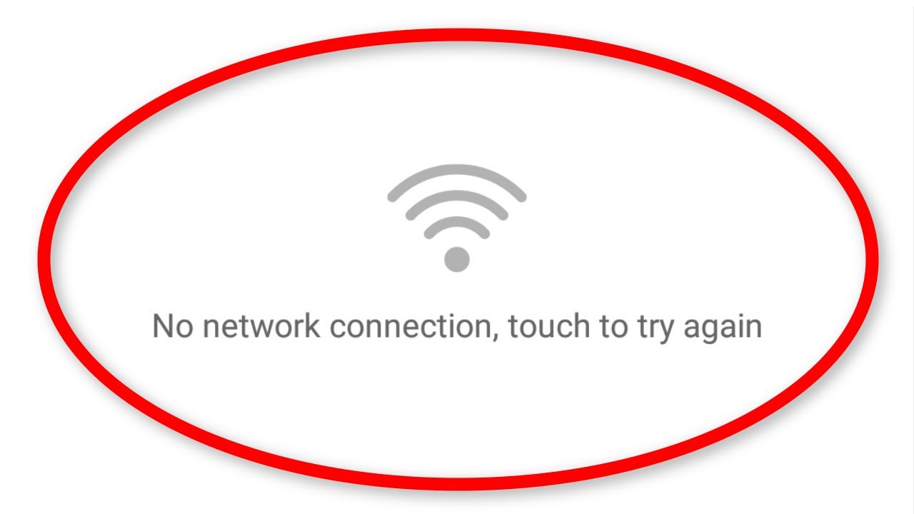 How To Fix - No Network Connection. Touch To Try Again Error || Android ...
