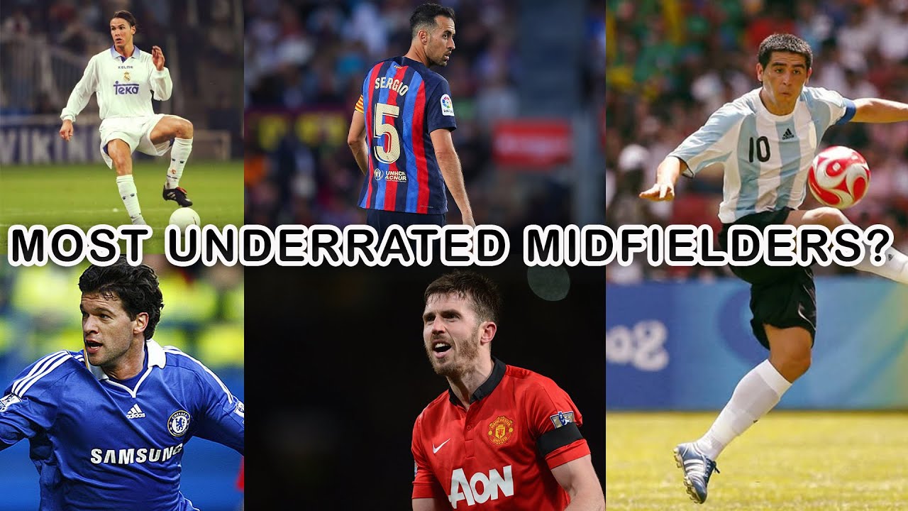 Top 5 MOST UNDERRATED Midfielders in Football History 😱 | Legends Who ...