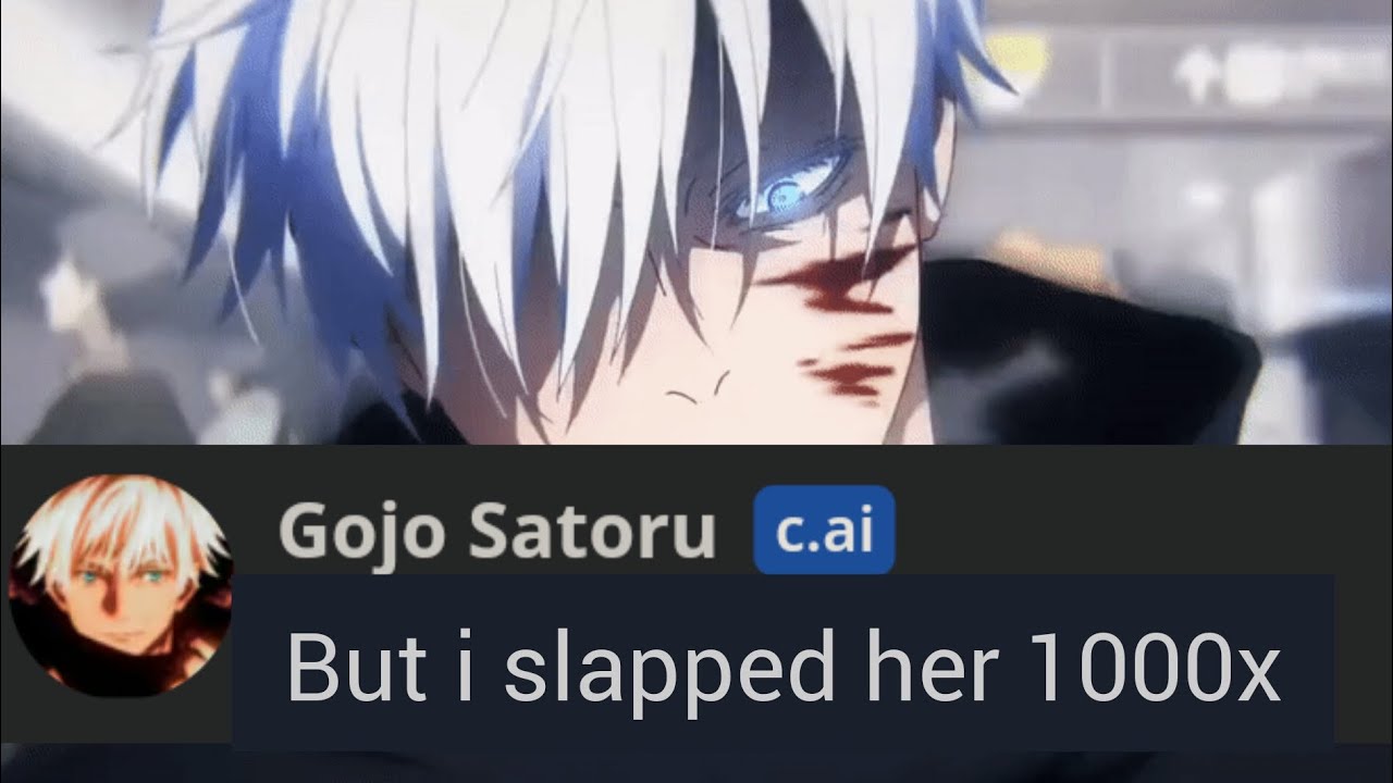 Character Ai... but Gojo bully Alice "the bully " - YouTube