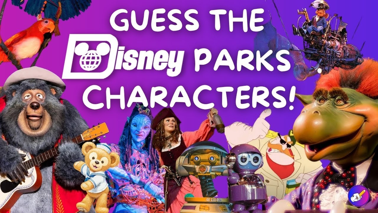 Disney Parks Quiz: Guess The Characters! 45 Questions With Trivia Hints ...