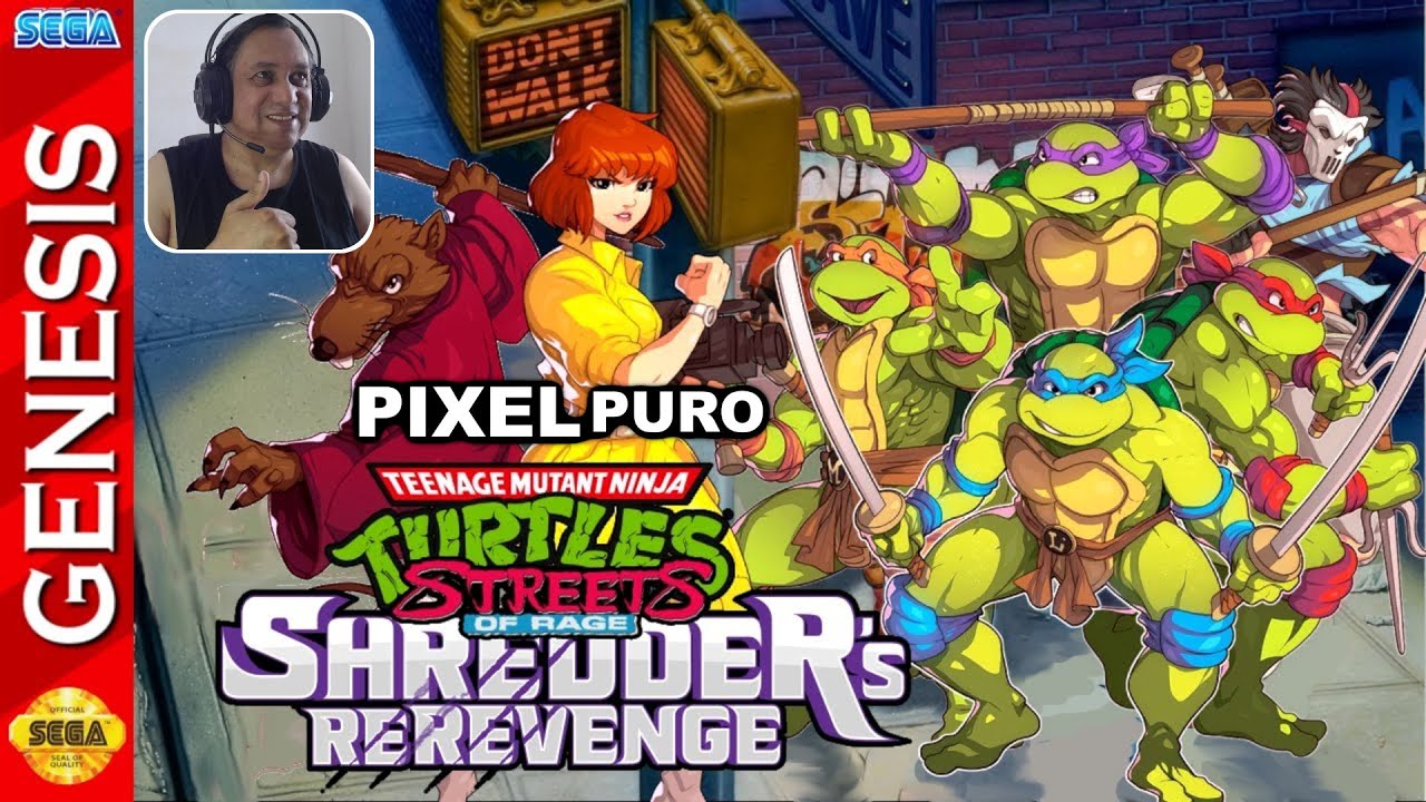 TEENAGE MUTANT NINJA TURTLES - SHREDDER'S RE-REVENGE (MEGA DRIVE ...