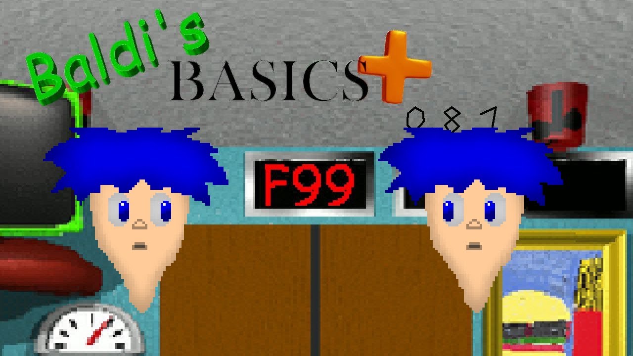 I BEAT 99 CHALENGE!!! Baldi's Basics Plus Infinite Floors 0.8.1 - YouTube