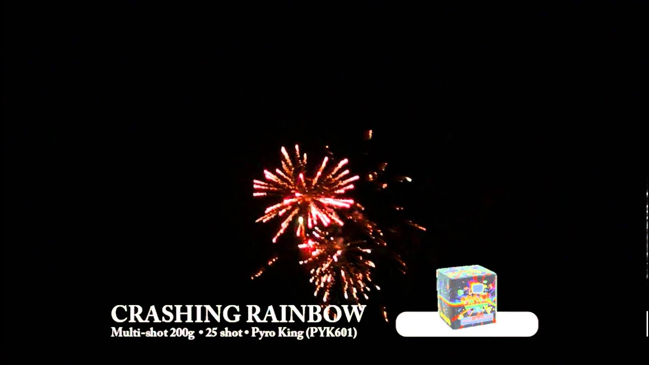Crashing Rainbow - Pyro King - YouTube