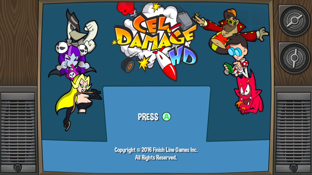 Cell Damage HD Title Screen (PS4, Xbox One) - YouTube