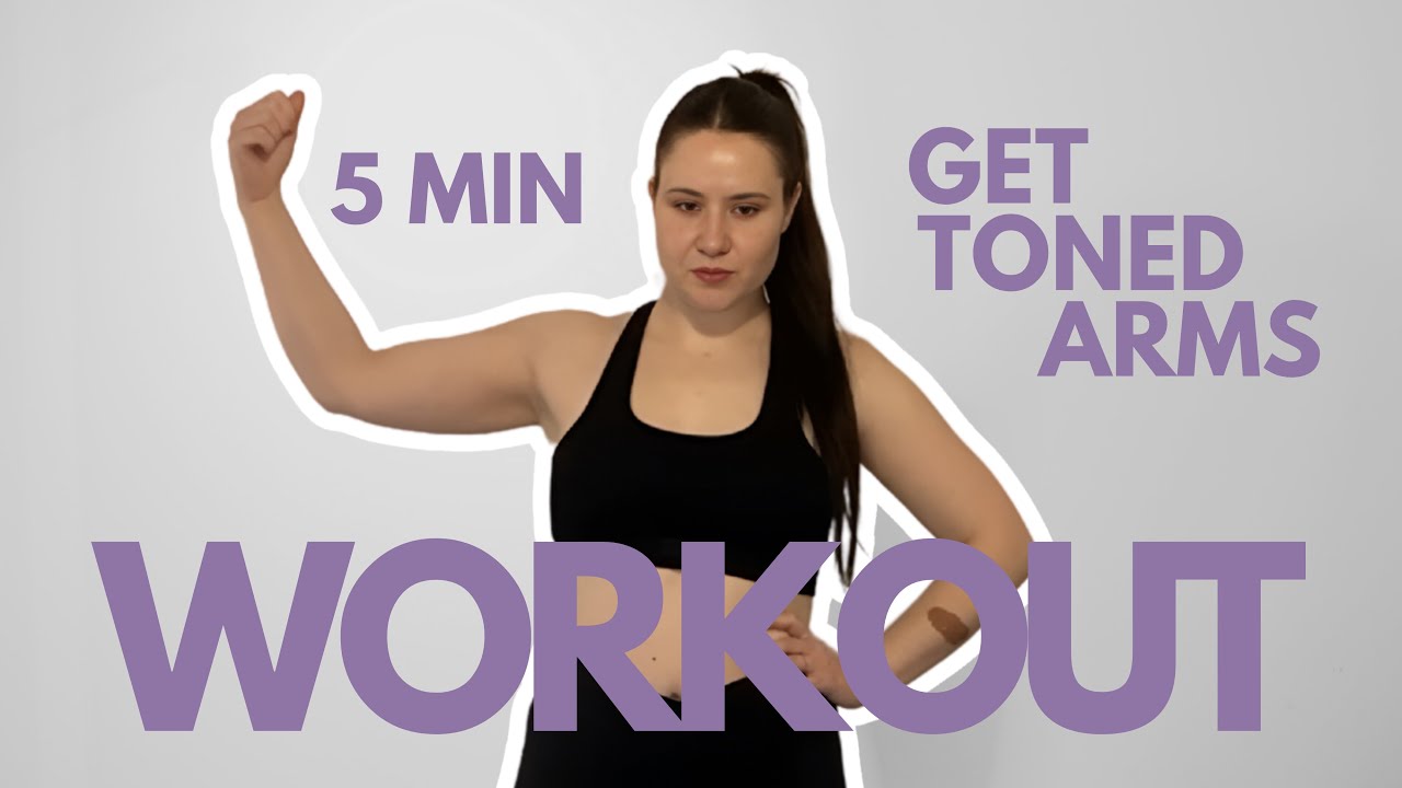 🔥 5 MIN TONED ARMS WORKOUT | No Equipment 🔥 - YouTube