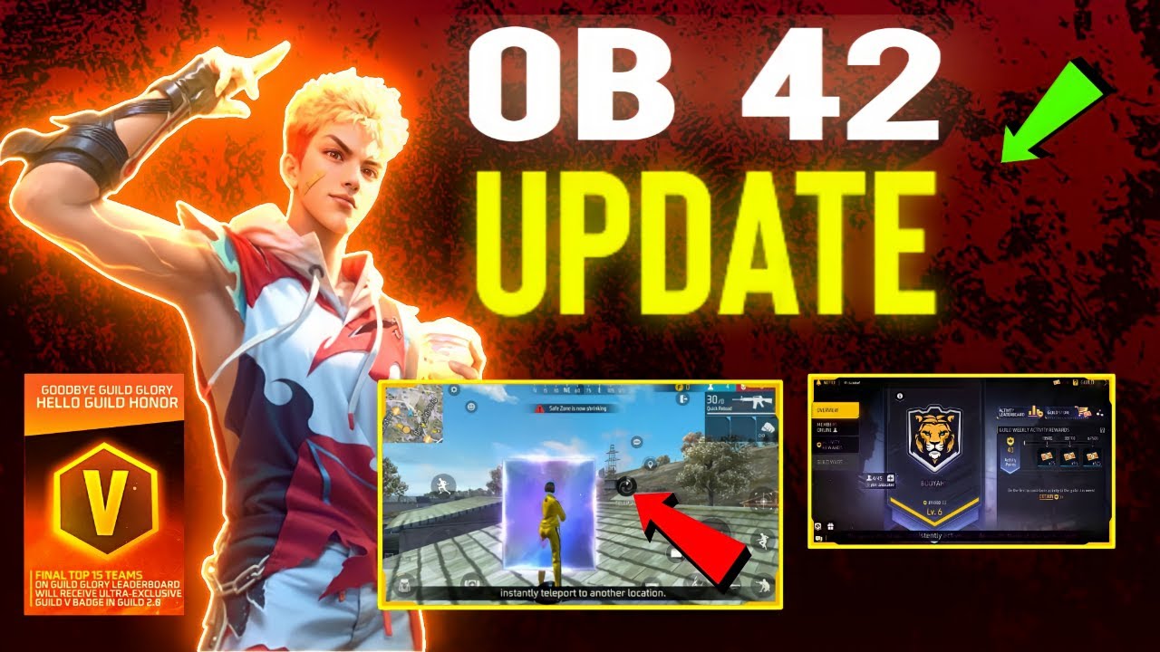 OB42 update free fire | Free Fire OB42 update full details | 31st ...