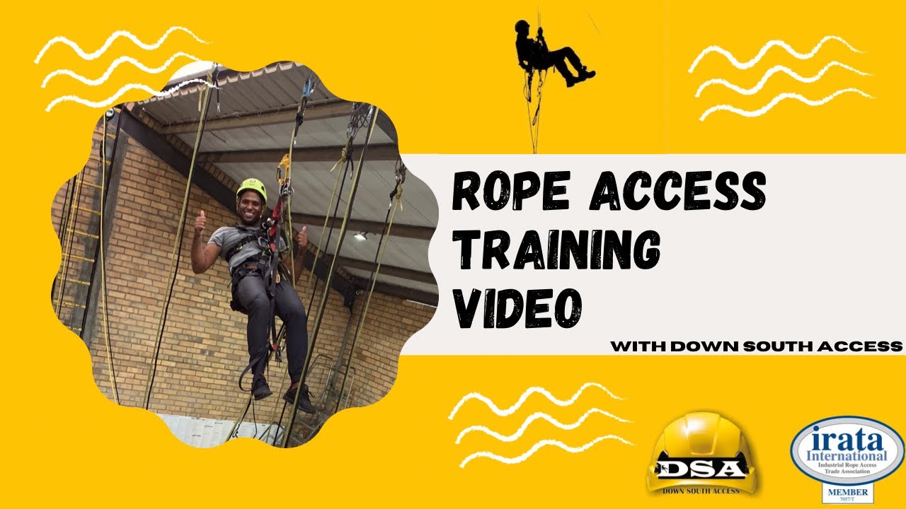 IRATA LEVEL 3 TRAINING: WIDE RE-ANCHOR RESCUE (SITUATION 1) - YouTube