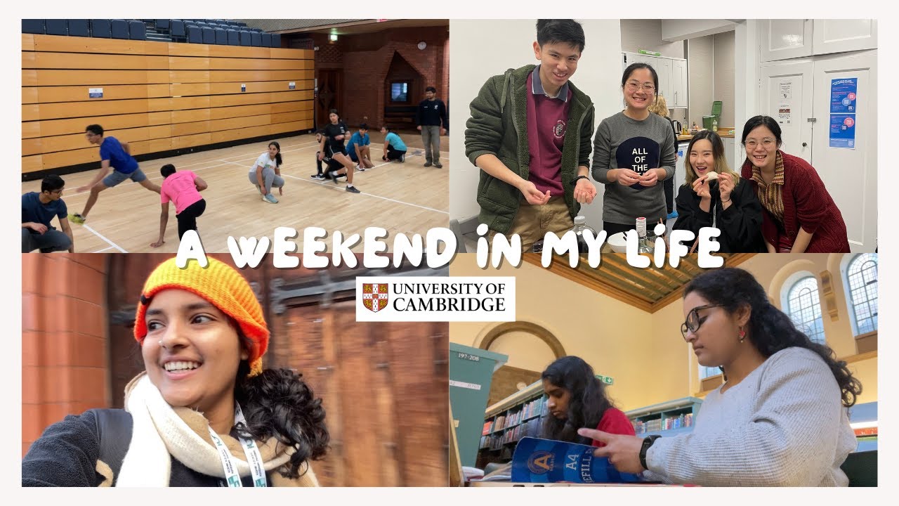the BUSIEST weekend in Cambridge University | start of term (2023 ...